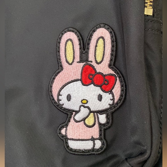 Kipling | Bags | Kipling X Sanrio Hello Kitty Rabbit Black Mini Nylon ...